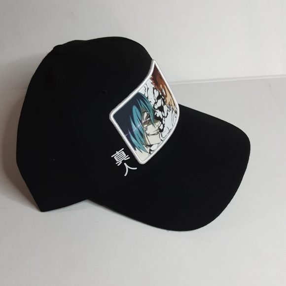 Hot Topic | Accessories | Jujutsu Kaisen Yuji Vs Mahito Patch Snapback ...
